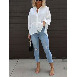 LA Angels Bluse in Wei&szlig; - 60% | Gr&ouml;&szlig;e S | Damen-blusen