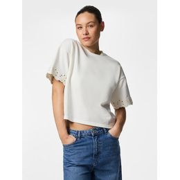 Pieces Shirt in Wei&szlig; - 47% | Gr&ouml;&szlig;e M | Damen-tops