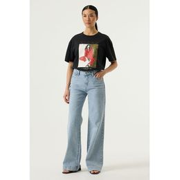 Garcia Shirt in Schwarz - 20% | Gr&ouml;&szlig;e XS | Damen-tops