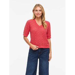 Vila Pullover "Visava" in Pink - 54% | Gr&ouml;&szlig;e S | Damen-pullover-cardigans