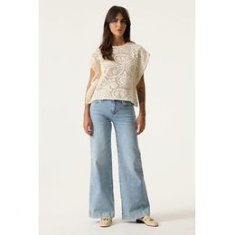 Garcia Bluse in Creme - 45% | Gr&ouml;&szlig;e L | Damen-blusen