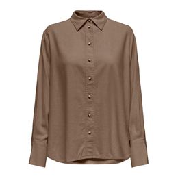 Jacqueline de Yong JDY Hemd in Hellbraun - 57% | Gr&ouml;&szlig;e XS | Damen-blusen