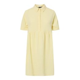 Pieces Kleid in Gelb - 47% | Gr&ouml;&szlig;e XS | Damen-kleider