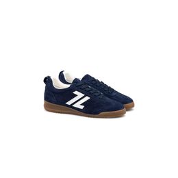 Lloyd Leder-Sneakers in Dunkelblau/ Wei&szlig; - 50% | Gr&ouml;&szlig;e 40 | Damen-sneakers