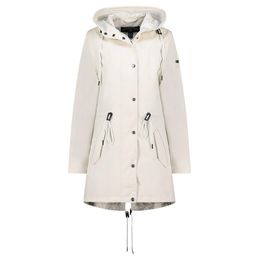 Geographical Norway Parka "Cumi" in Wei&szlig; - 72% | Gr&ouml;&szlig;e S | Damenjacken