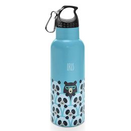 IRIS Barcelona Isolierflasche "Blue Friends" in Hellblau - 500 ml - 13% | Kinder-austruestung-accessoires