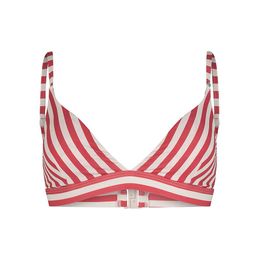 Short Stories Bikini-Oberteil in Creme/ Rot - 54% | Gr&ouml;&szlig;e 44 | Damen-bademode