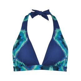 Naturana Bikini-Oberteil in Blau/ T&uuml;rkis - 47% | Gr&ouml;&szlig;e 40 | Damen-bademode