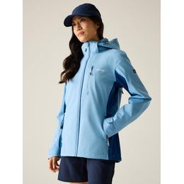 Regatta Funktionsjacke "Bosfield" in Hellblau - 72% | Gr&ouml;&szlig;e 38 | Damen-outdoorjacken
