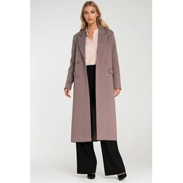 Nife &Uuml;bergangsmantel in Taupe - 80% | Gr&ouml;&szlig;e 38 | Damenjacken