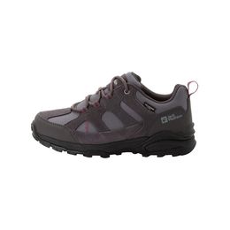 Jack Wolfskin Leder-Trekkingschuhe "TEXAPORE" in Dunkelgrau - 35% | Gr&ouml;&szlig;e 41 | Damen-outdoor-sport-schuhe