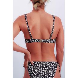 Joop! Bodywear Bikini-Oberteil in Creme/ Schwarz - 81% | Gr&ouml;&szlig;e 36D-Cup | Damen-bademode