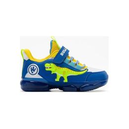 Bull Boys Sneakers "T-Rex Scarpa" in Blau/ Gr&uuml;n/ Wei&szlig; - 75% | Gr&ouml;&szlig;e 30 | Kindersneakers