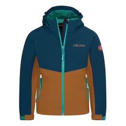 Trollkids Softshelljacke "Kristiansand" in Dunkelblau - 34% | Gr&ouml;&szlig;e 140 | Kinder-outdoor-jacken