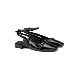 Lloyd Leder-Slingballerinas in Schwarz - 47% | Gr&ouml;&szlig;e 38 | Damen-ballerinas