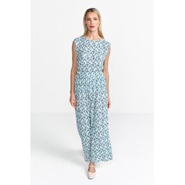 Rich & Royal Rich & Royal Blusentop in Blau/ Wei&szlig; - 56% | Gr&ouml;&szlig;e XL | Damen-blusen
