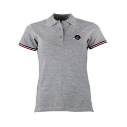 Peak Mountain Poloshirt in Grau - 48% | Gr&ouml;&szlig;e S | Damen-tops