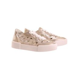 H&ouml;gl H&ouml;gl Leder-Sneakers in Gold - 57% | Gr&ouml;&szlig;e 40 | Damen-sneakers