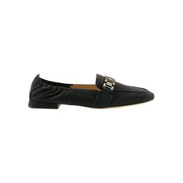 H&ouml;gl H&ouml;gl Leder-Slipper in Dunkelblau - 54% | Gr&ouml;&szlig;e 42 | Damen-schuhe-halbschuhe