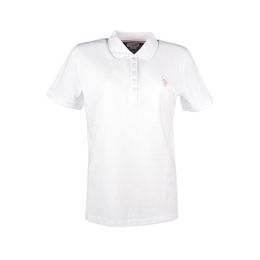 U.S. Polo Assn. Poloshirt in Wei&szlig; - 49% | Gr&ouml;&szlig;e M | Damen-tops