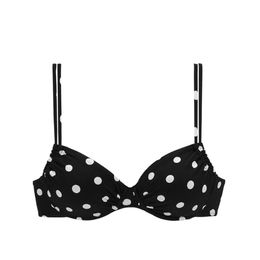 Lascana Bikini-Oberteil in Schwarz - 54% | Gr&ouml;&szlig;e 36D-Cup | Damen-bademode