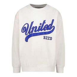 Raizzed Sweatshirt "Nunited" in Wei&szlig; - 47% | Gr&ouml;&szlig;e 140 | Kinder-sweatshirts-jacken