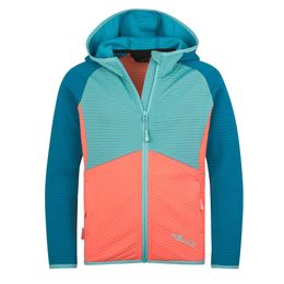 Trollkids Fleecejacke "Sogndal" in Blau/ Orange - 46% | Gr&ouml;&szlig;e 116 | Kids-fleecejacken-fleecepullover