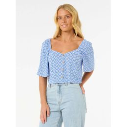 Rip Curl Bluse "San Carlos" in Hellblau - 46% | Gr&ouml;&szlig;e L | Damen-blusen