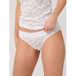 Sloggi Slip in Wei&szlig; - 44% | Gr&ouml;&szlig;e 36-42 | Damen-unterteile