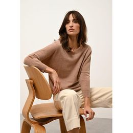 Just Cashmere Kaschmir-Pullover "Rebecca" in Camel - 73% | Gr&ouml;&szlig;e XXL | Damen-pullover-cardigans