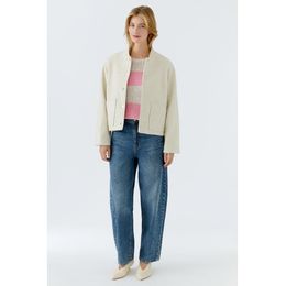 Oui &Uuml;bergangsjacke in Creme - 69% | Gr&ouml;&szlig;e 38 | Damenjacken