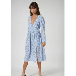 MONKI Kleid in Hellblau - 60% | Gr&ouml;&szlig;e 38 | Damen-kleider