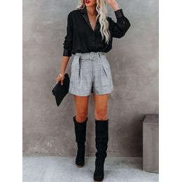 Milan Kiss Bluse in Schwarz - 62% | Gr&ouml;&szlig;e XL | Damen-blusen