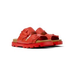 Camper Pantoletten "Brutus" in Rot - 49% | Gr&ouml;&szlig;e 39 | Damen-pantoletten