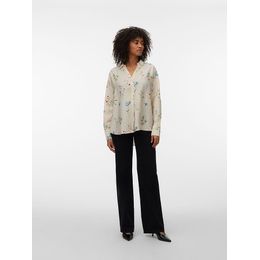 V&eacute;ro Moda Vero Moda Bluse in Beige - 60% | Gr&ouml;&szlig;e XS | Damen-blusen