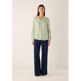 More & More More & More Bluse in Gr&uuml;n/ Rosa - 57% | Gr&ouml;&szlig;e 38 | Damen-blusen