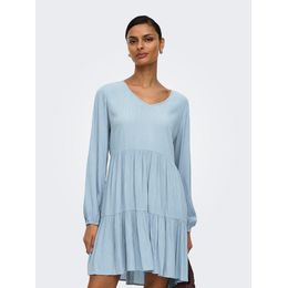 Jacqueline de Yong JDY Kleid in Hellblau - 30% | Gr&ouml;&szlig;e L | Damen-kleider