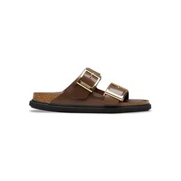 Birkenstock Pantoletten "Arizona" in Braun - 17% | Gr&ouml;&szlig;e 39 | Damen-pantoletten