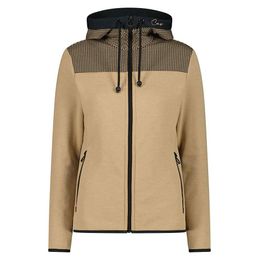 CMP Fleecejacke in Beige - 62% | Gr&ouml;&szlig;e 44 | Damenjacken