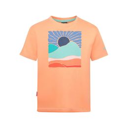 Trollkids Shirt "Falketind" in Orange - 14% | Gr&ouml;&szlig;e 152 | Kinder-oberteile