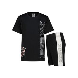 Messi Pyjama in Schwarz - 54% | Gr&ouml;&szlig;e 128 | Kinder-waesche