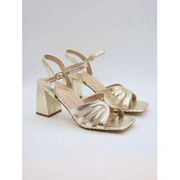 Bellucci Sandaletten in Gold - 63% | Gr&ouml;&szlig;e 36 | Damen-sandalen