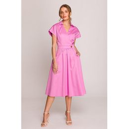 Stylove Kleid in Rosa - 57% | Gr&ouml;&szlig;e L | Damen-kleider