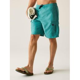 Regatta Badeshorts "Blanmont" in T&uuml;rkis - 58% | Gr&ouml;&szlig;e L | Herren-bademode-sport
