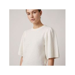 MOSS COPENHAGEN Pullover "Jinie Hope" in Wei&szlig; - 51% | Gr&ouml;&szlig;e M/L | Damen-pullover-cardigans