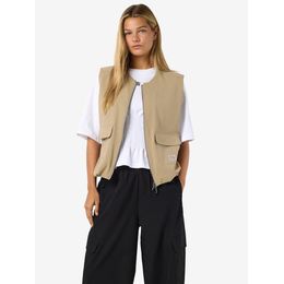 Noisy may Weste in Beige - 46% | Gr&ouml;&szlig;e S | Damenjacken