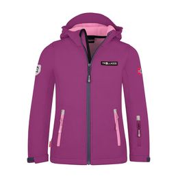 Trollkids Softshelljacke "Oslofjord" in Pink - 38% | Gr&ouml;&szlig;e 140 | Kinder-outdoor-jacken