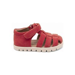 bisgaard Leder-Halbsandalen "Beka" in Rot - 47% | Gr&ouml;&szlig;e 28 | Kindersandalen