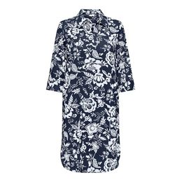 Jacqueline de Yong JDY Kleid in Dunkelblau/ Wei&szlig; - 42% | Gr&ouml;&szlig;e S | Damen-kleider
