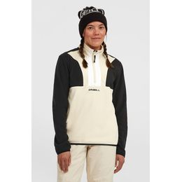 O`Neill O'Neill Fleecepullover in Schwarz/ Beige - 60% | Gr&ouml;&szlig;e L | Damenpullover